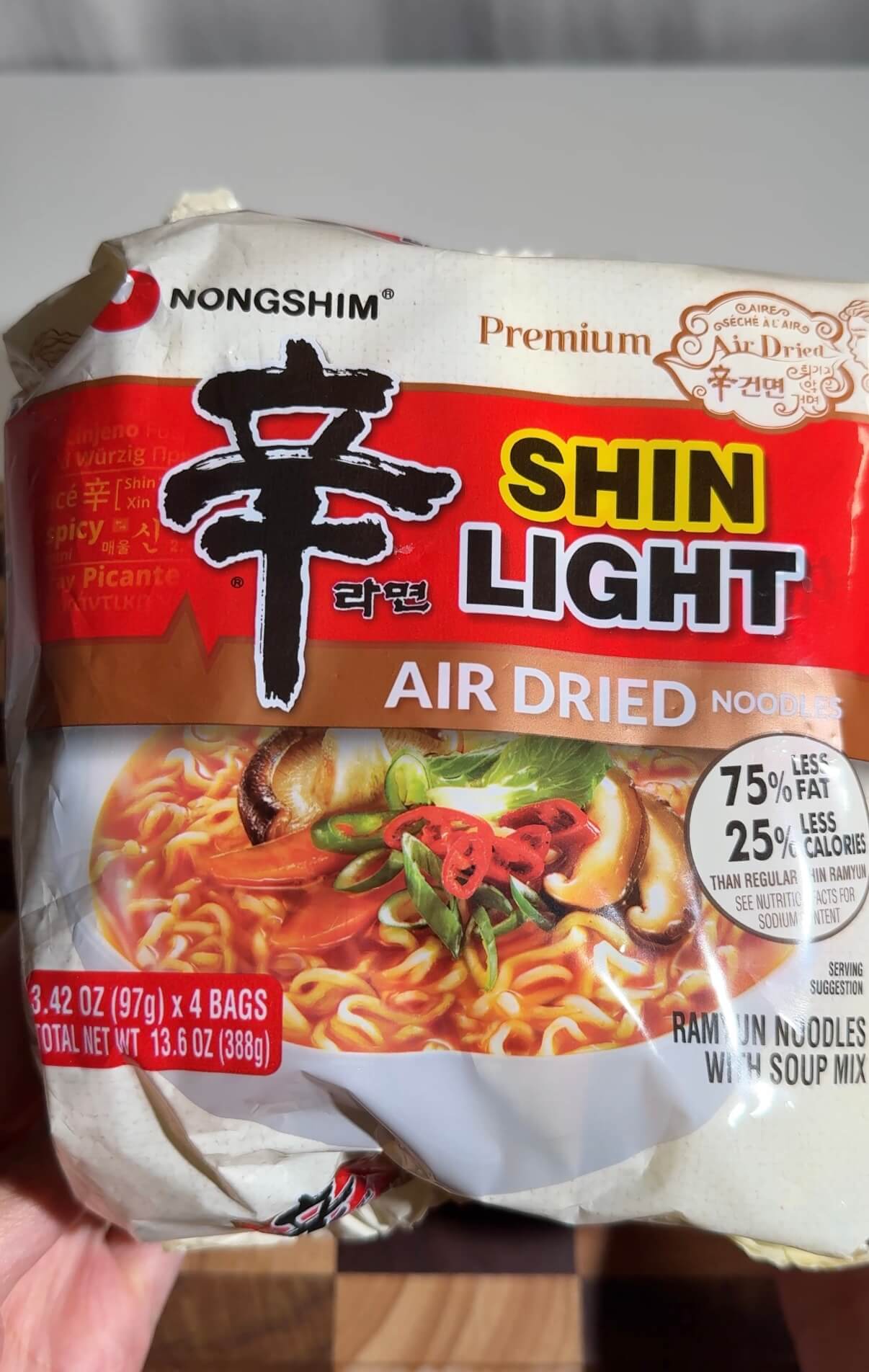 Nongshim Shin Light Instant Noodles | asipoftexas
