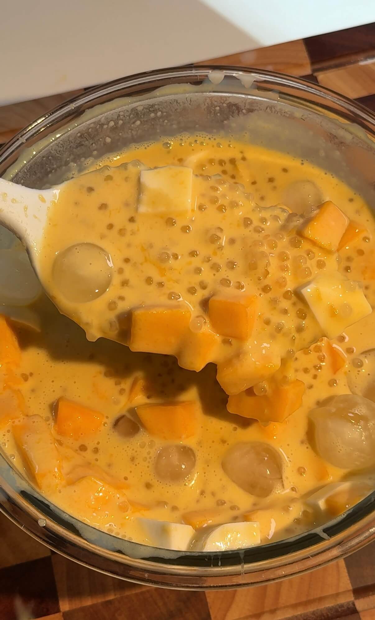 Easy Mango Sago (Mango Puree Version) | asipoftexas
