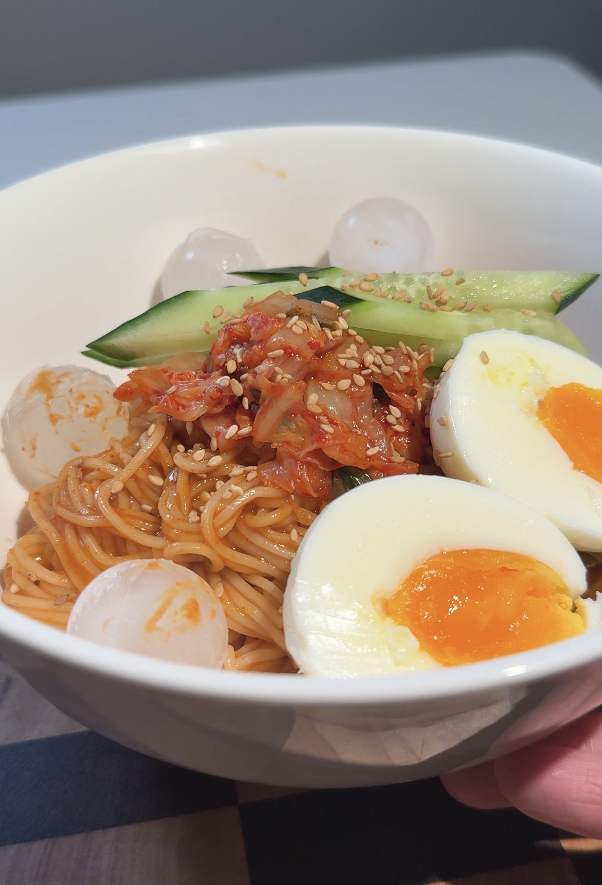 Easy Kimchi Bibimguksu | asipoftexas