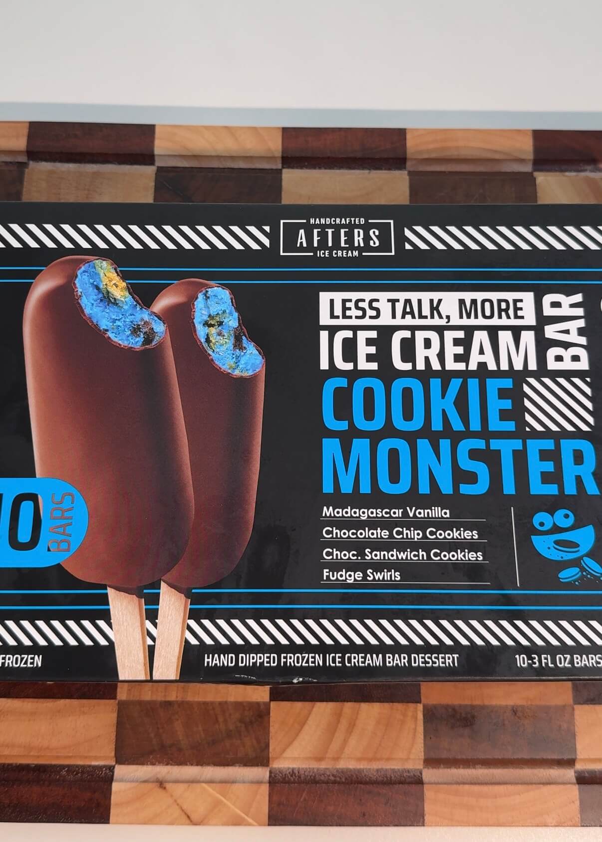 Costco Afters Cookie Monster Ice Cream | asipoftexas